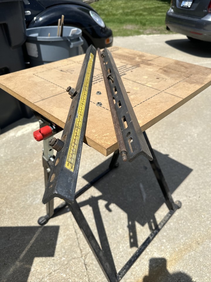 READ Craftsman 113.xxxxxx model Table Saw GUIDE RAILS ONLY for rip ...