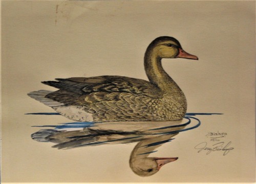 Jerry Bishop Limited Edition Etching Matched Pair "Mallards" | eBay