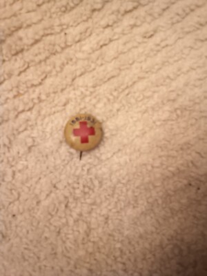 Vintage Red Cross pinback button, lapel pin, 1931 | eBay
