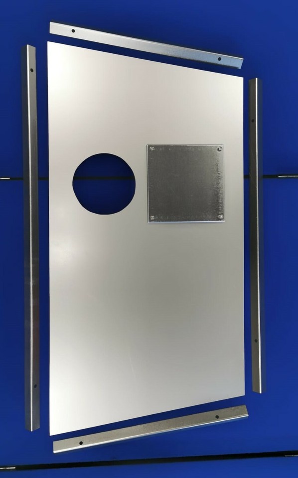 Stove register plate, steel chimney closure board for wood burner | eBay UK