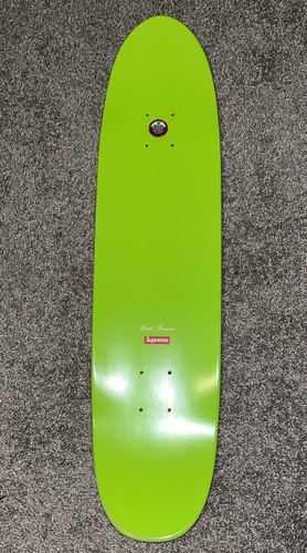 Supreme Skateboard Deck Lime Green Black Supreme Logo | eBay