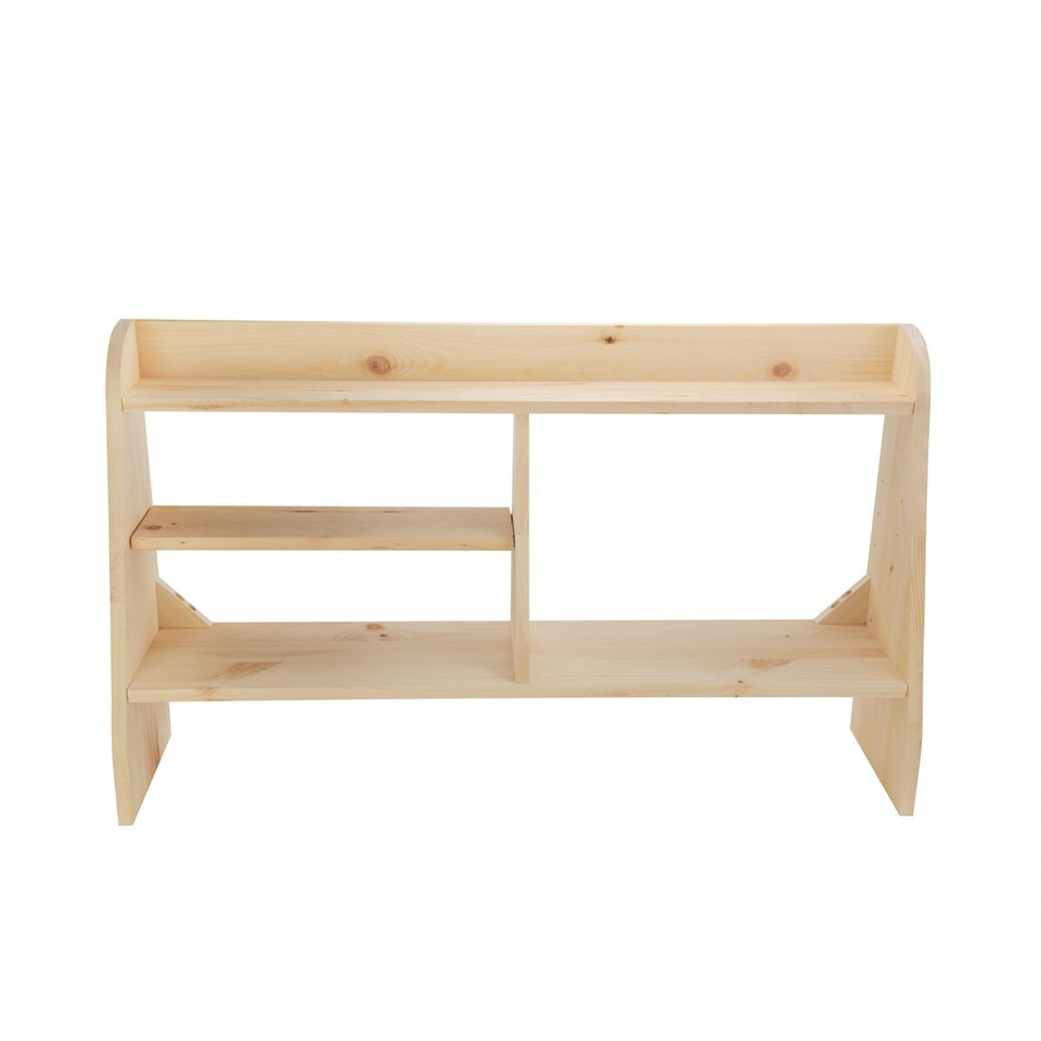 Computer Shelves Unfinished Pine Wood Shelf Kit | eBay