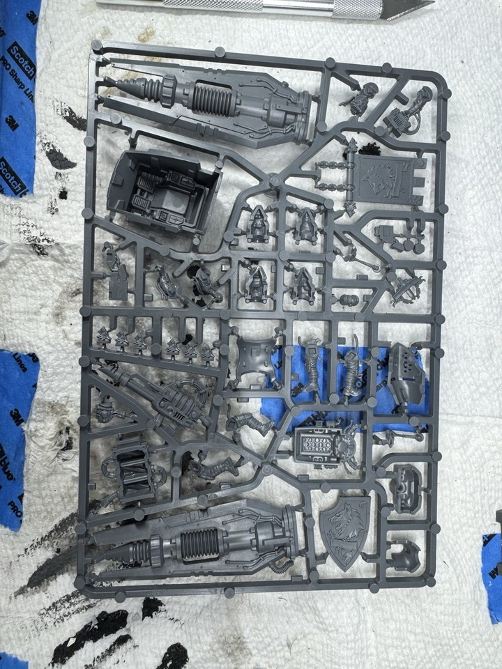 Canis Rex/sir Hector Upgrade Spru 40k Imperial Knights. | eBay