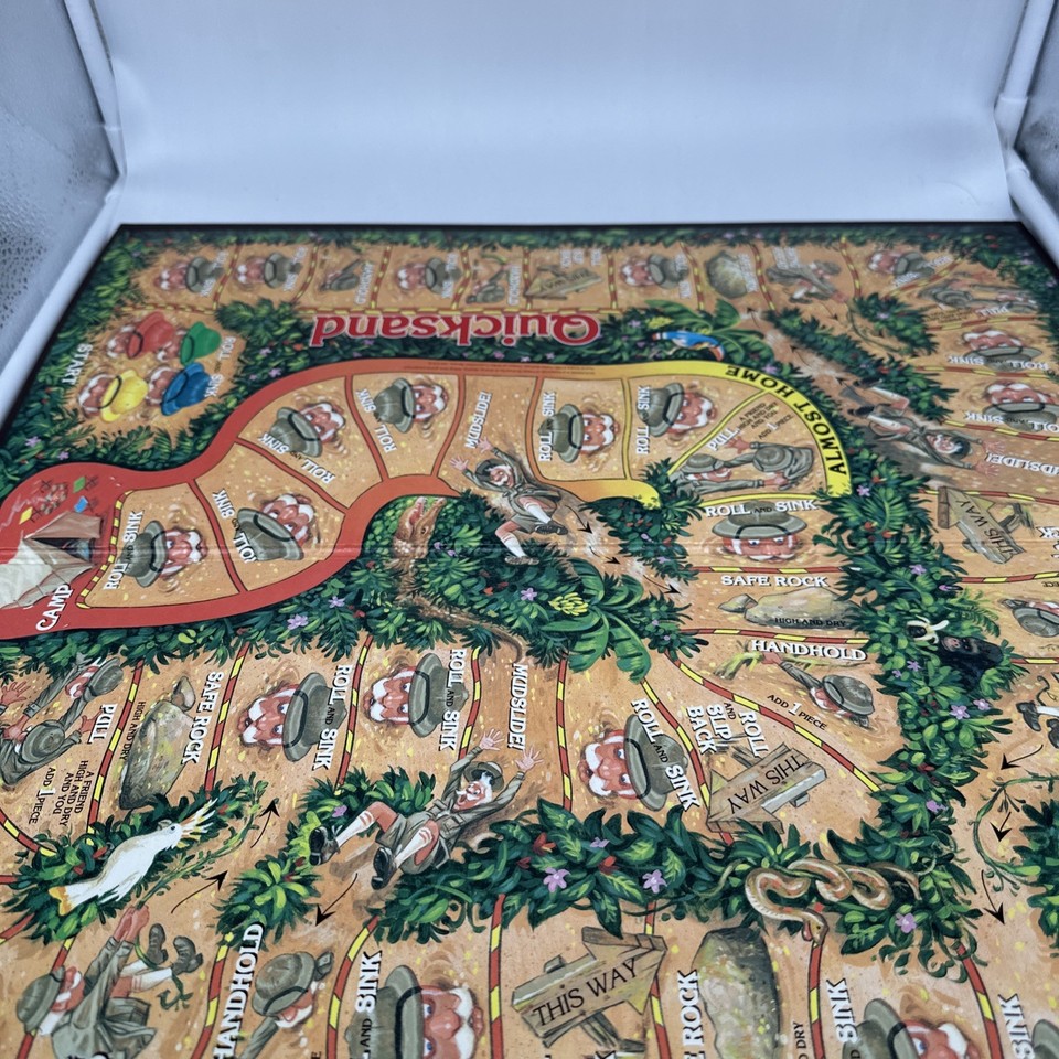 Quicksand The Board Game COMPLETE Parker Brothers 1989 Vintage 1989 | eBay