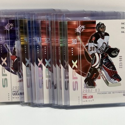 2002-03 SPx SP's and RC's /999 Pick One! Complete your Set! | eBay
