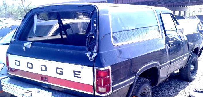 1981-1993 Dodge Ram D150 D250 D350 Driver LH Door Vent Glass Window ...