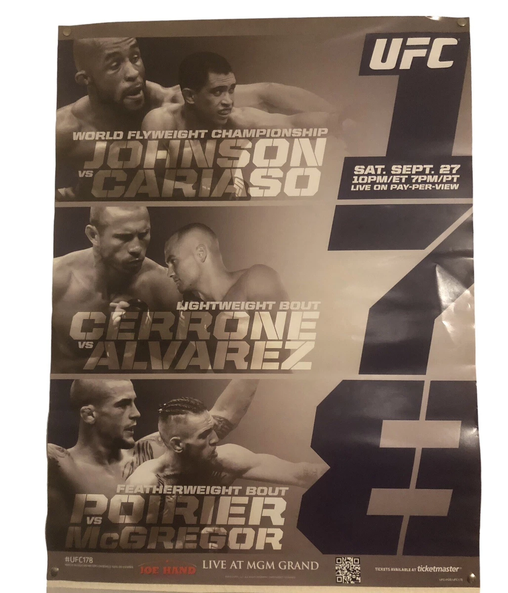 Ufc 178 Poster