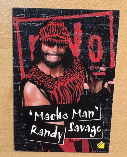 Macho Man Randy Savage 1998 Topps Sticker Card #S3 | eBay