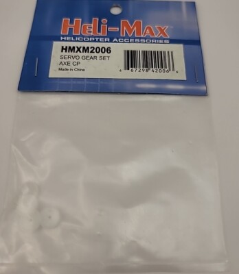 Heli Max Servo Gear Set Axe CP Rc Helicopter Heli-Max HMXM2006 | eBay