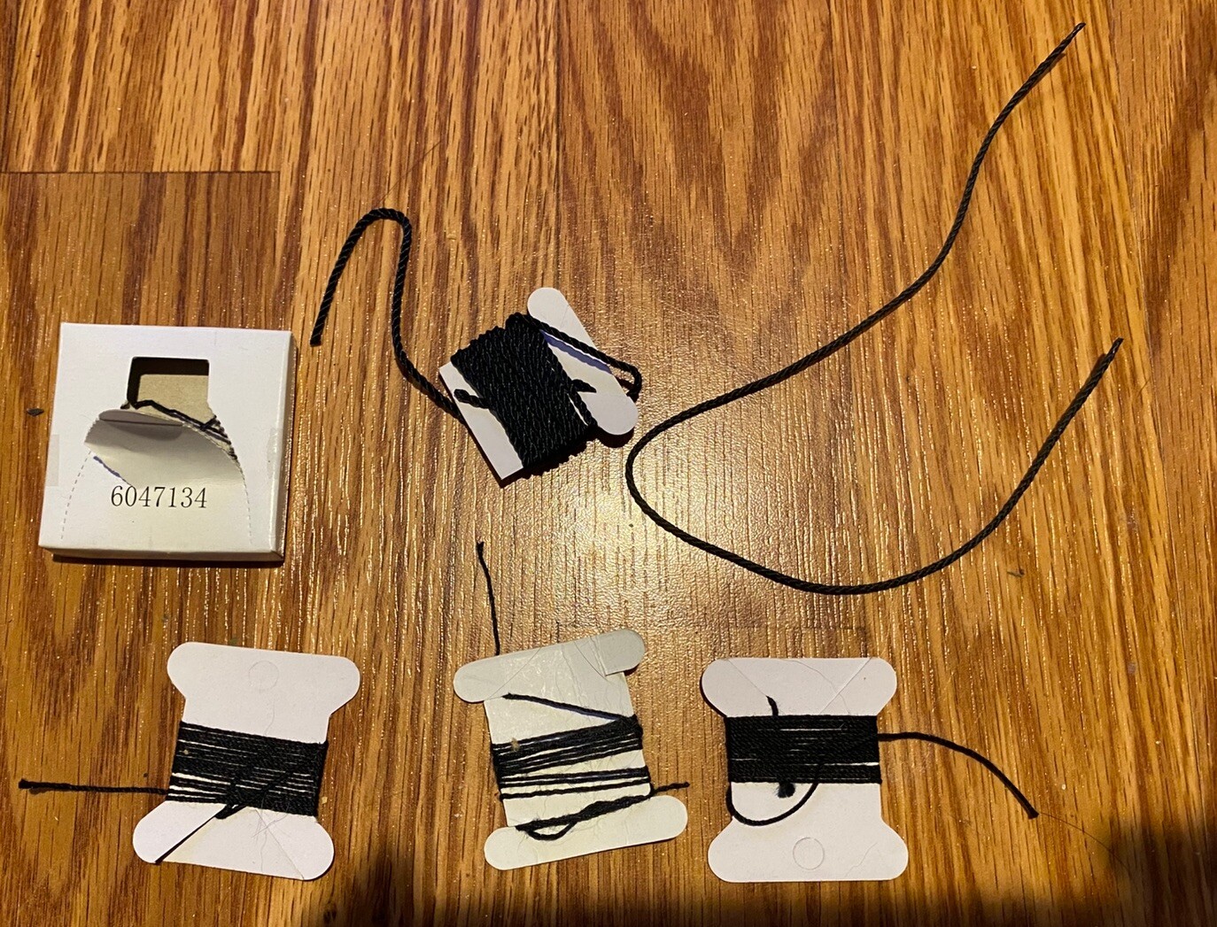 Lego Replacement Black String / Cord Lot Of 6 : Thin & Thick - Technic ...