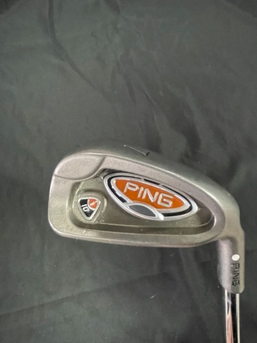 Ping i10 White Dot 7 iron Right-Handed Steel Stiff Flex +1/2" White AWT ...