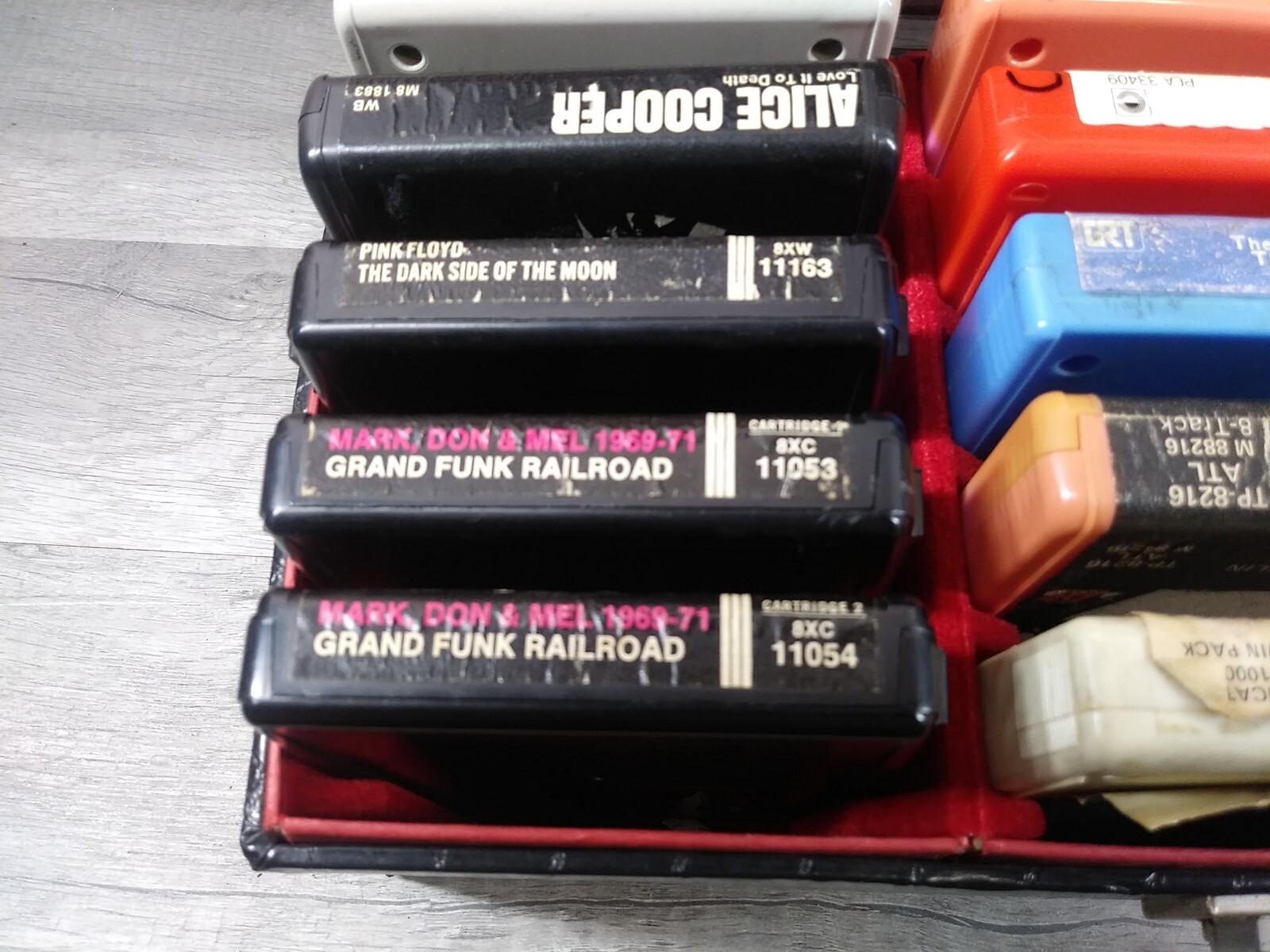 Lot Of 15 8 Track Tapes W/ Vintage Storage Case | eBay