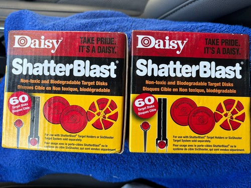 2 Boxes Daisy Shatterblast, Targets 60 Per Box, 990873-406 | eBay