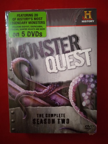 Monsterquest Complete Season 2 DVDS 2009, 5 DVD Set Monster Quest VG ...