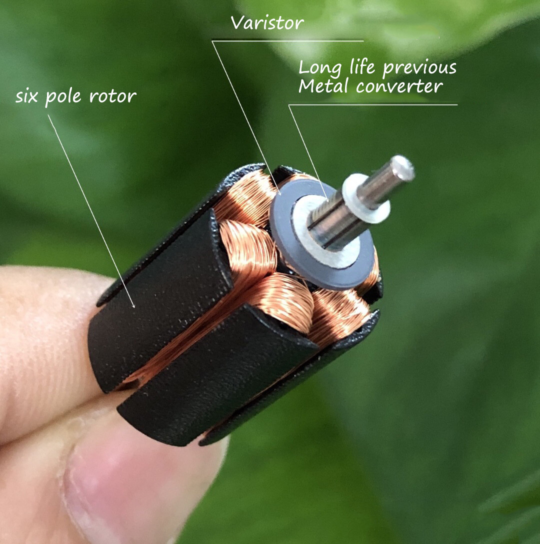 DC 12V-24V Micro 18MM*18MM Square Motor Large Torque 6-Pole Rotor Small ...