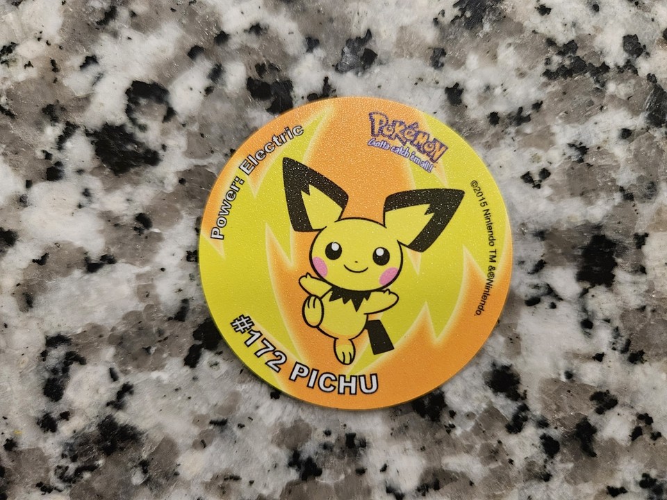 Pokemon Collection Of Tazos 50 Count Rare 2nd Generation Pokemon Pogs ...