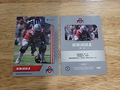 2023 ONIT THE Ohio State University #59 Victor Cutler Jr. | eBay