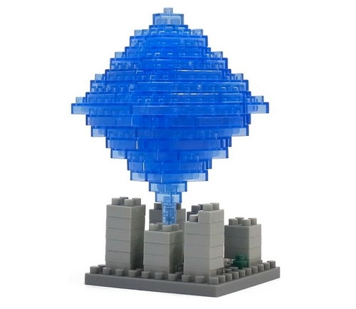 Nanoblock Neon Genesis Evangelion Angel Ramiel / Mini Building Block ...