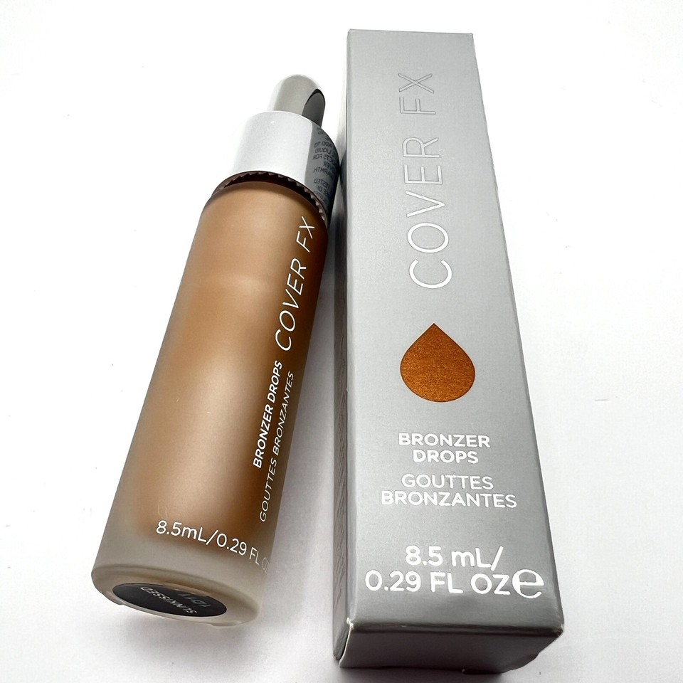 Cover FX Bronzer Drops in Sunkissed - Neutral Bronze 8.5ml Full Size ...