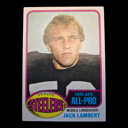 1976 Topps Jack Lambert #220 Rookie RC Football Card | eBay
