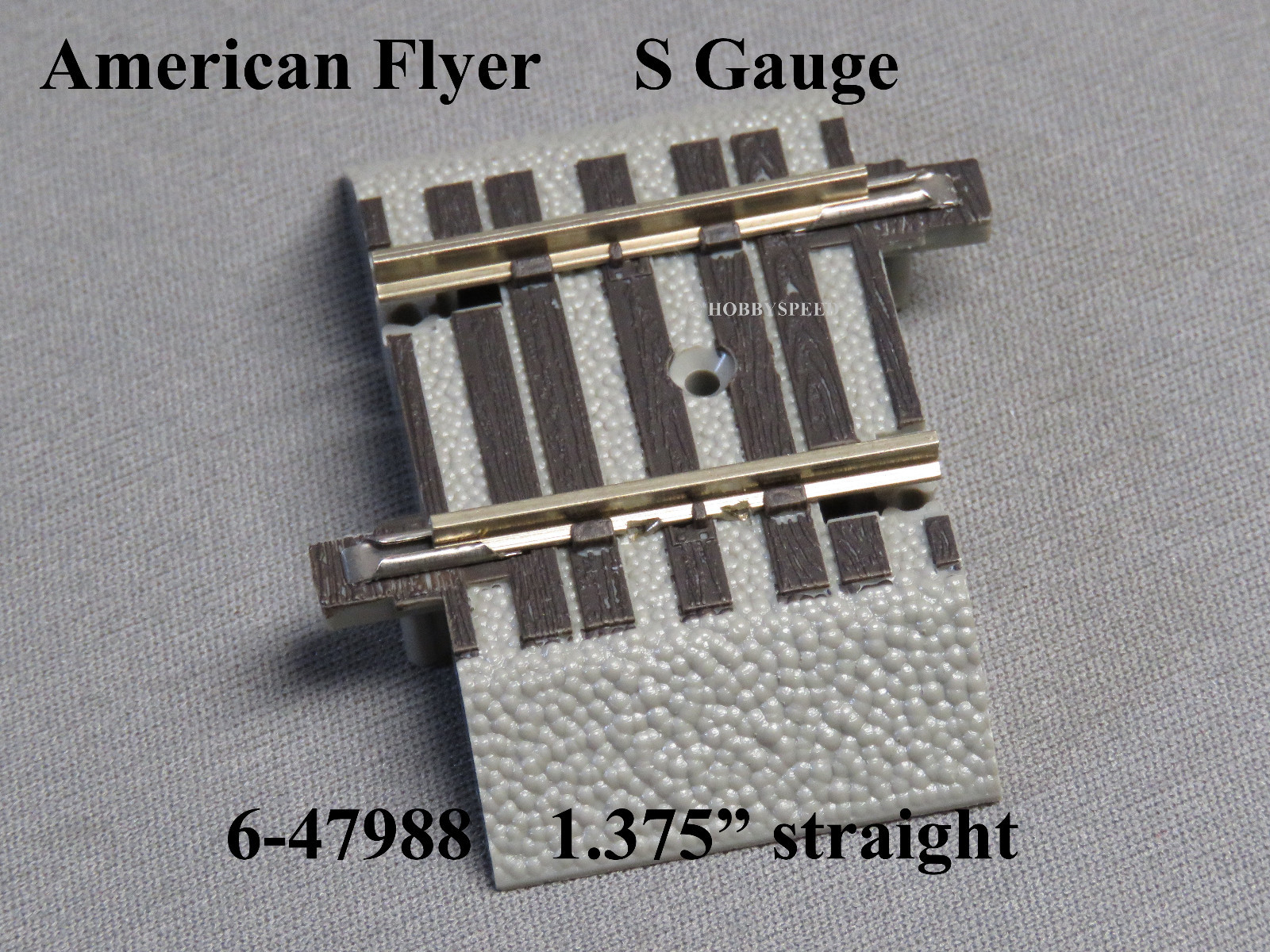 LIONEL AMERICAN FLYER FASTRACK 1 3/8" STRAIGHT S GAUGE 2 rail track 6 ...
