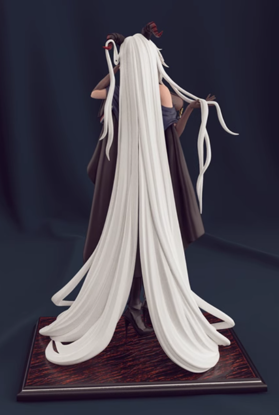 Anime Agir 1/8 1/6 Unpainted GK Model 3D Print Figure Blank Resin Kits ...