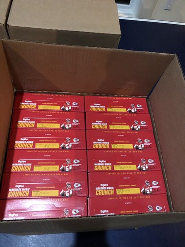 BRAND NEW Patrick ‘Mahomes Magic Crunch’ Cereal CASE 12 BOXES Super ...