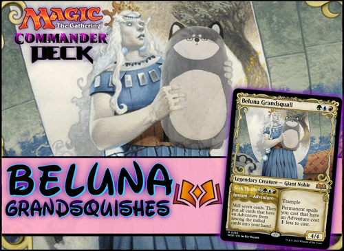Beluna Grandsquall MTG EDH Custom Commander Deck! Adventure Tribal! | eBay