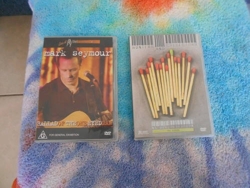 2 DVDs Hunters And Collectors Natural Selection The Videos + MARK ...
