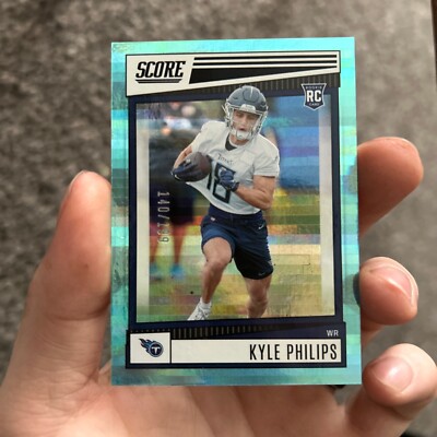 2022 Panini Score No. 393 Teal Kyle Philips RC 140/199 TITANS🔥🏈 | eBay