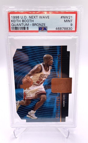 1998-99 Upper Deck Keith Booth Bulls Quantum - Bronze #NW21 PSA 9 Mint ...