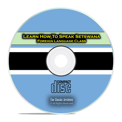 Learn How To Speak Setswana, Fast & Easy Foreign Language Training ...