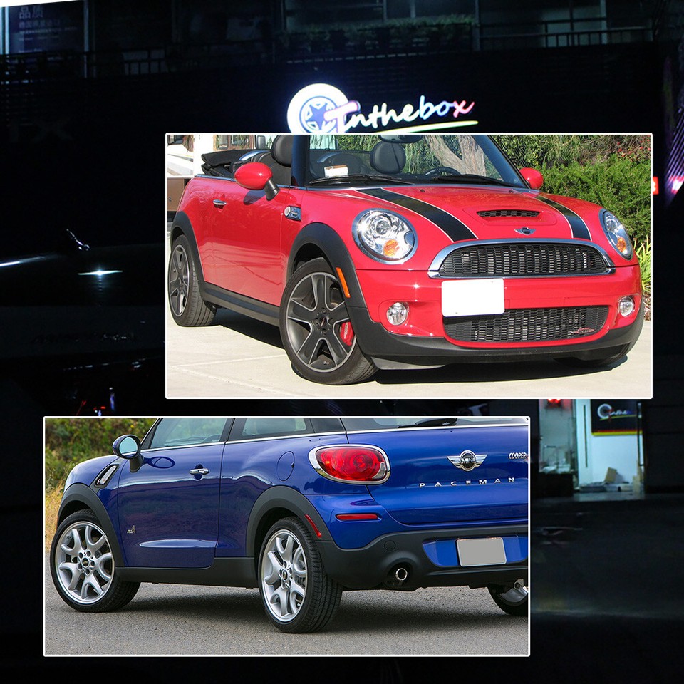 Front & Rear Side Marker Lens Lights For 07-16 MINI R55 R56 R57 R58 R59 ...