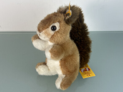 Steiff Animal 071324 Ricky Squirrel 20cmExcellent Condition See Photos ...