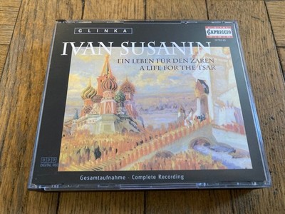 Glinka: Ivan Susanin (A Life for the Tsar) Opera / Marinov (3 CD Set ...