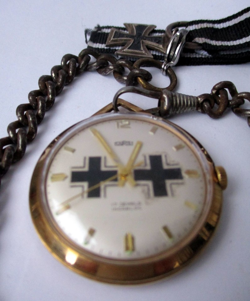 German Watch Panzer Pocket watch Division Wehrmacht Grossdeutschalnd ...