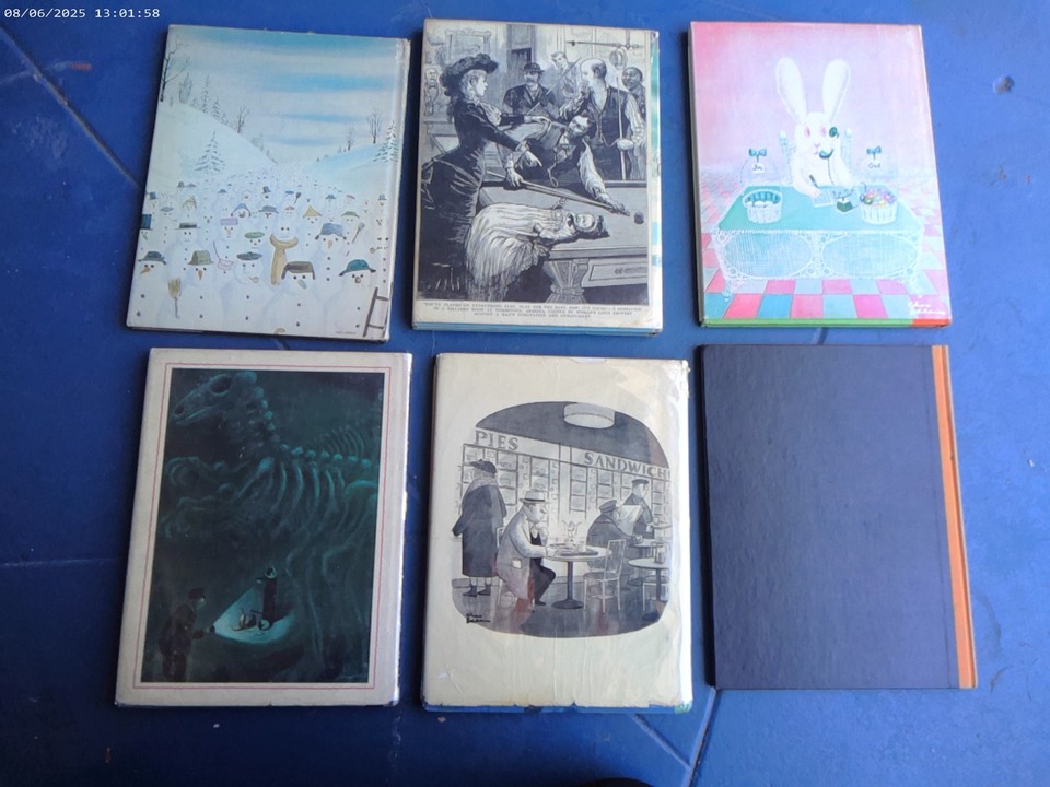 Vintage Charles Chas Addams MONSTER RALLY, DEAR DEAD DAYS Lot of 6 ...