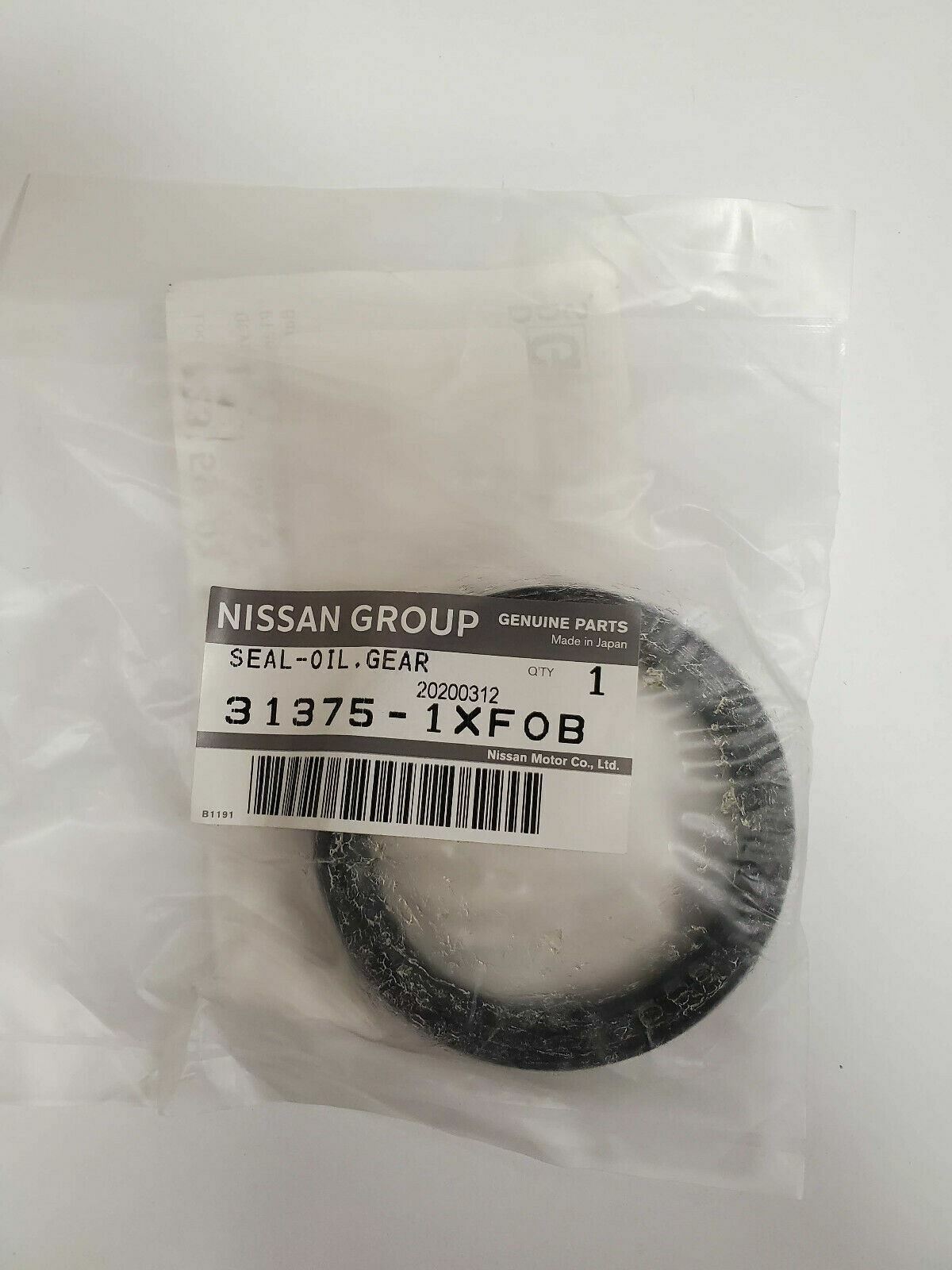 Genuine Nissan Automatic Transmission Oil Pump Seal 31375-1xf0b for ...