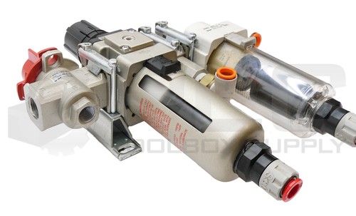 SMC AW30-N03C-Z FILTER REGULATOR W/ VHS30-N03-Z W/AFM30-N03C-Z-A | eBay