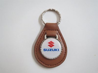 SUZUKI MOTORCYCLE MOTORCYCLES VINTAGE S LOGO EMBLEM KEYCHAIN KEYRING ...
