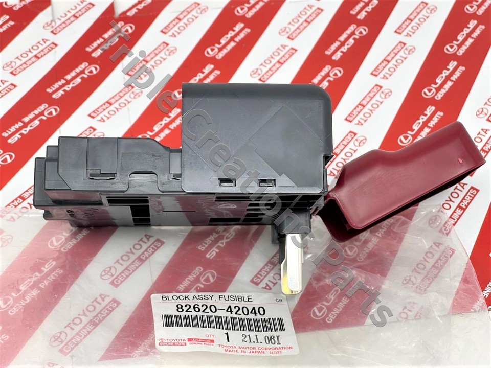 82620-42040 Genuine New Toyota 01-05 RAV4 Fusible Link Block Assy ...