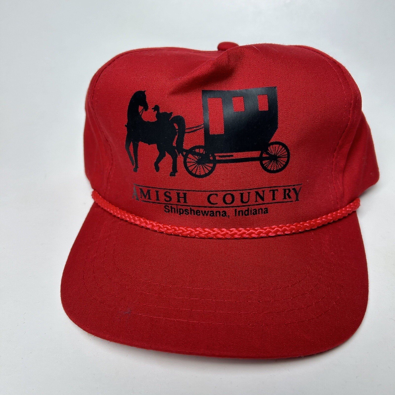 Vintage Amish Country Shipshewana Indiana Snapback Ca… - Gem