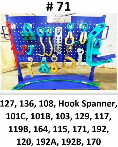 SET#71 - 18 PIECE HEAVY DUTY AUTO BODY FRAME MACHINE PULLING TOOLS ...