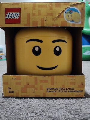 LEGO Large Storage Container Head, Boy | eBay