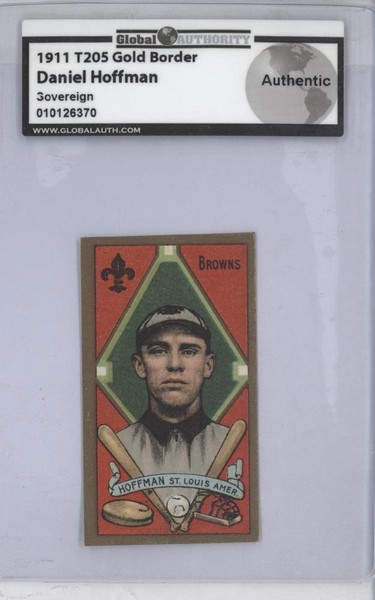 1911 T205 - Back Danny Hoffman (RC) for sale online | eBay