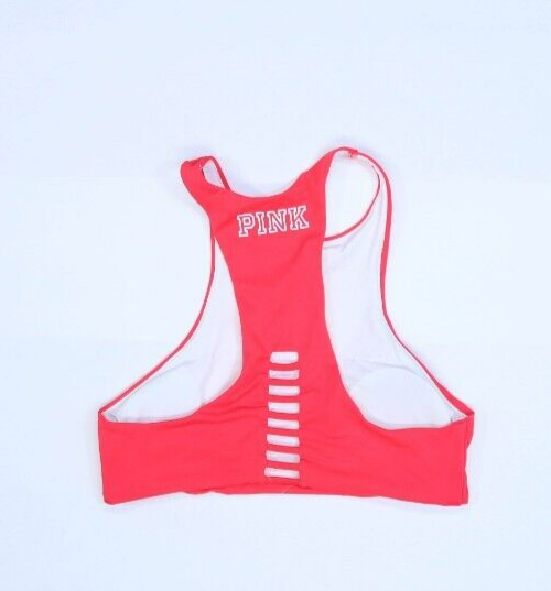 Pink Victorias Secret Womens Red Beach Squad Racerback Swimwear Bikini ...