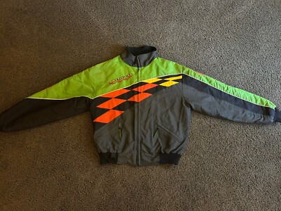 VTG Arctic Cat Racing Snowmobile Jacket Zip-Out 2-in-1 Arctic Wear M ...