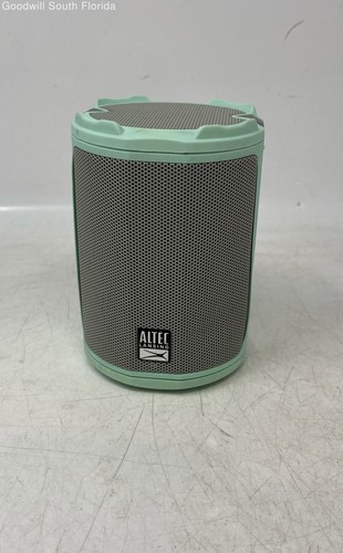 Altec Lansing Model IMW1100 Gray Turquoise Bluetooth Portable Speaker ...
