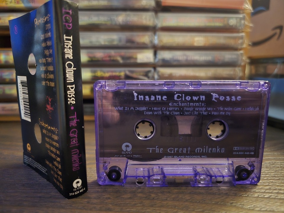 The Great Milenko ICP Insane Clown Posse Cassette Tape Island Variant ...