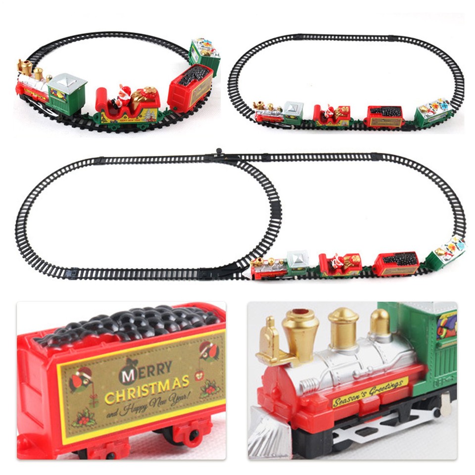Christmas Train Sets Electric Train Toy Set with Train Tracks Christmas Gift | eBay
